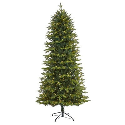 National Tree Company 7.5 Ft. Topeka Spruce Tree With Clear Lights : Target