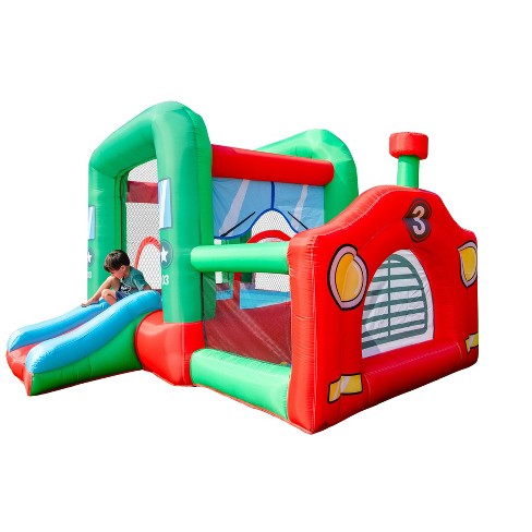 Coconut Castles Big Red Truck Bouncy Castle : Target