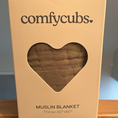 Muslin Blanket For Adults, Extra Large King 108" X 90" By Comfy Cubs ...