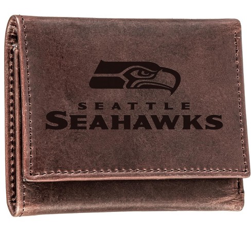 Evergreen Seattle Seahawks Tri-fold Wallet, Brown : Target