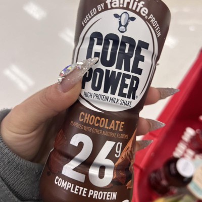 Core Power Chocolate 26g Protein Shake - 14 Fl Oz Bottle : Target