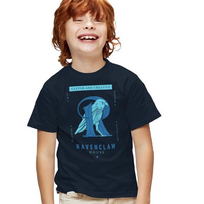 Harry Potter Ravenclaw Clever And Creative Kids T-Shirt For Youth Navy ...