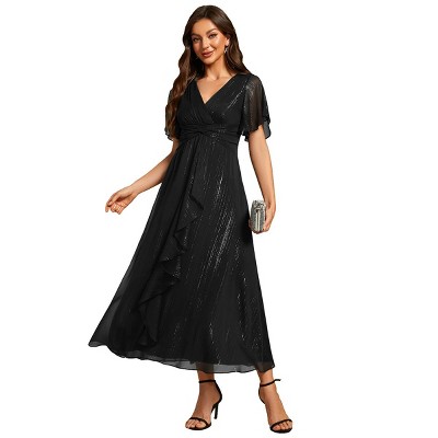 Black Plus Size Formal Wedding Guest Dresses ,12 : Target