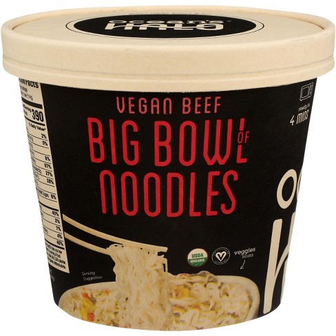 Ocean's Halo Vegan Beef Big Bowl Of Noodles - Case Of 6 - 4.02 Oz : Target