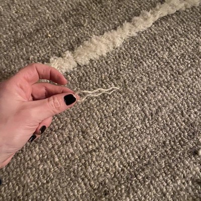 Hand Tufted Wool Area Rug Gray - Threshold™ : Target