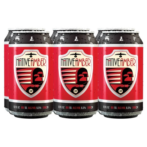 Coop Native Amber Beer - 6pk/12 Fl Oz Cans : Target