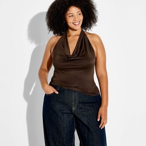 Women's Cowl Halter Tank Top - Wild Fable™ : Target