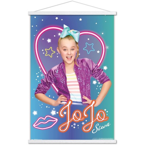 Trends International Jojo Siwa - Neon Magnetic Framed Wall Poster ...