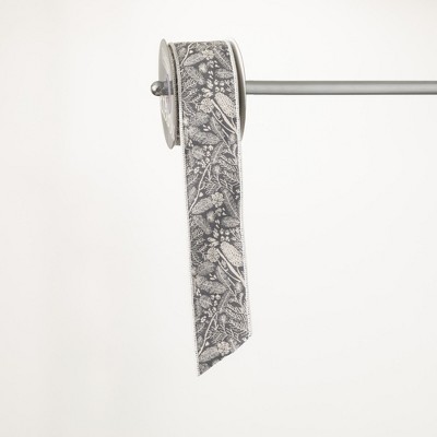 Patterned Ribbon Gray 5"h : Target