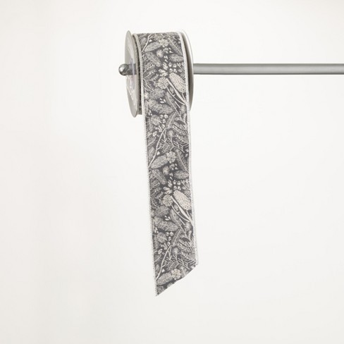 Patterned Ribbon Gray 5"h : Target