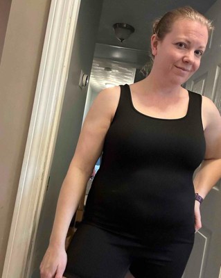 Women's Seamless Fabric Reversible Romper - Wild Fable™ Dark Brown 3x ...