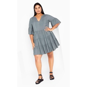 REFINITY | Women's Plus Size Nathalie Dress - deep sage - 24W : Target