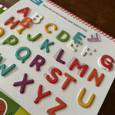 Reusable Sticker Learning & Activity Book With 200 Premium Puffy ...
