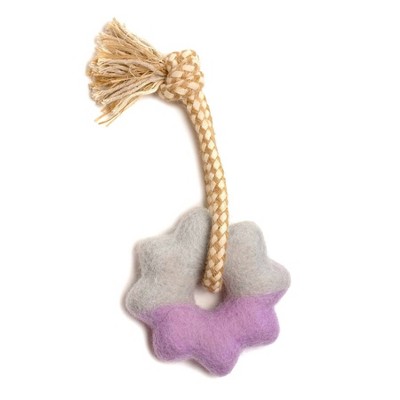 Awoo Felt Wheely Good Time Rope Dog Toy - 2" : Target