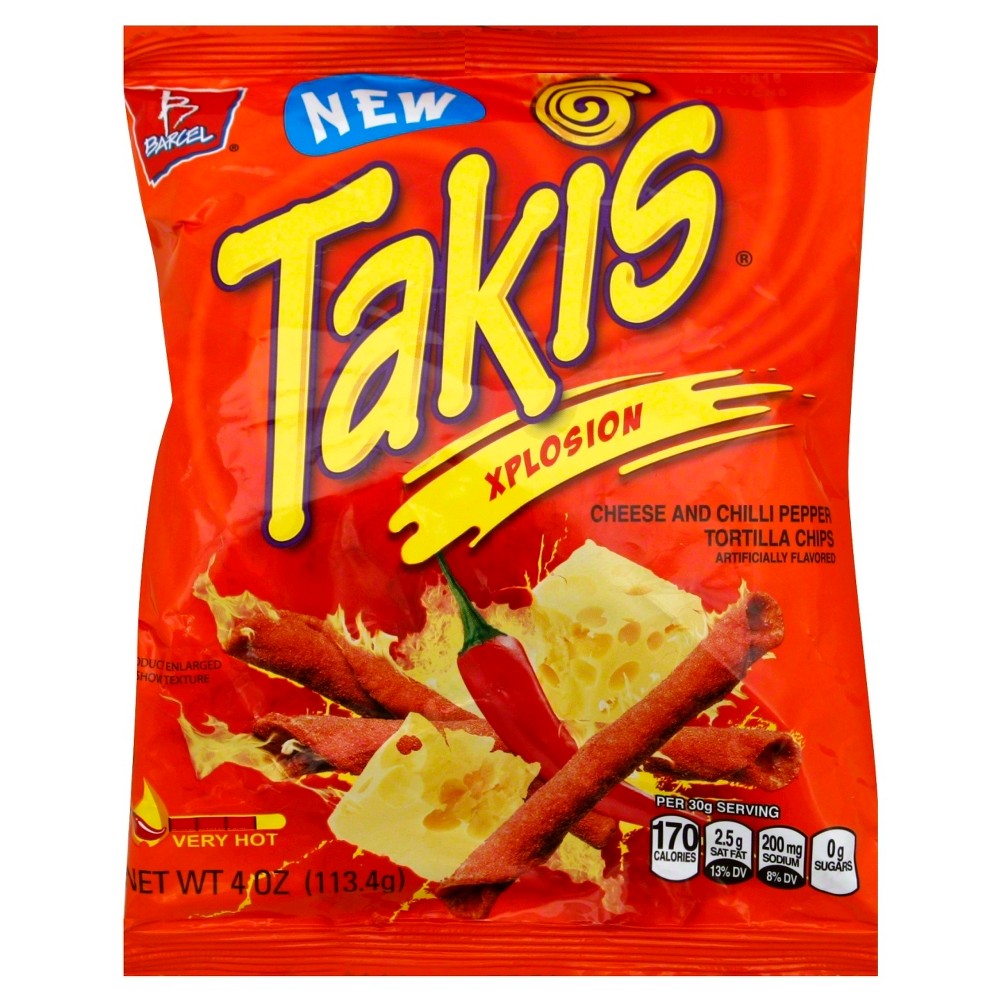 UPC 757528019242 - Barcel Takis Xplosion 4oz | upcitemdb.com