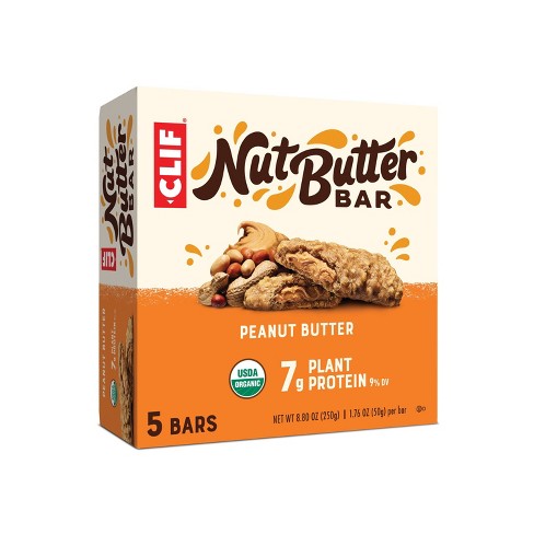 Clif Nut Butter Bar - Peanut Butter Energy Bars - 8.8oz/5ct : Target