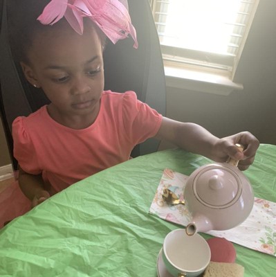 Fao Schwarz Hand-glazed Ceramic Tea Party Set - 9pc : Target