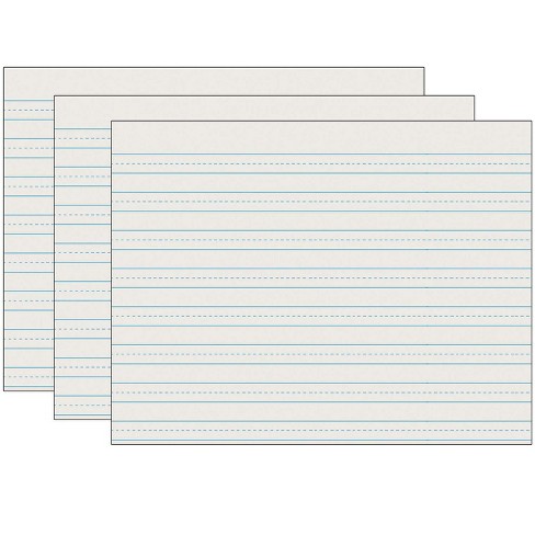 Pacon® Newsprint Handwriting Paper, Skip-a-line, Grade 3, 1/2" X 1/4" X ...