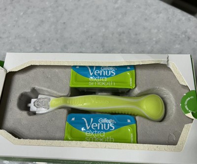 Venus Extra Smooth Pink Women's Razor + 2 Razor Blade Refills : Target