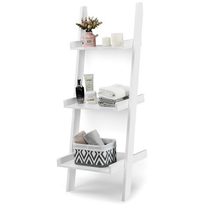 Amery Collection Corner Ladder Wall Shelf White - Riverridge Home : Target
