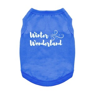 Doggie Design Winter Wonderland Dog Shirt - Blue : Target
