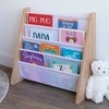 Kids' Journey Bookshelf 4 Tier Book Storage White/ Natural - Humble ...