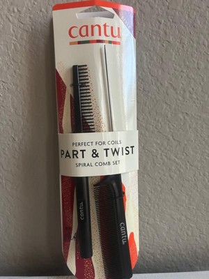 Cantu Style Part & Twist Comb Set - 2ct : Target