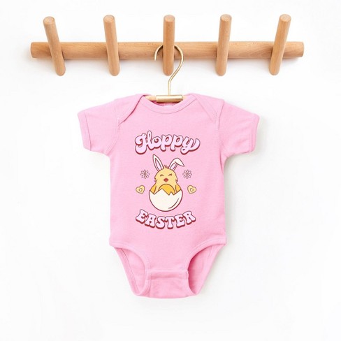 The Juniper Shop Hoppy Easter Chick Colorful Baby Bodysuit - 12 Month ...