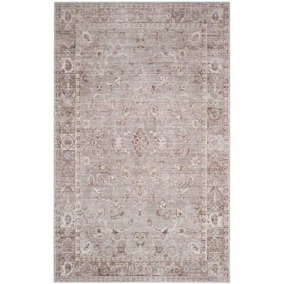 Valencia Val118 Power Loomed Area Rug Brown / Beige 4' X 6' - Safavieh ...