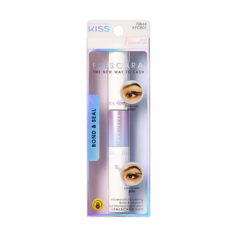 Kiss The New Way To Lash Falscara Eyelash Bond & Seal : Target