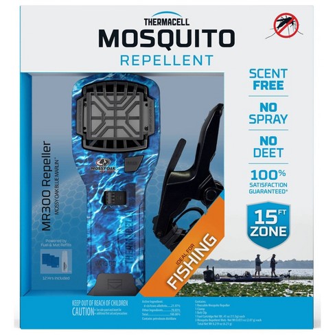 Thermacell Mr300 Portable Mosquito Repellent - 12-hour Refill - Mossy ...