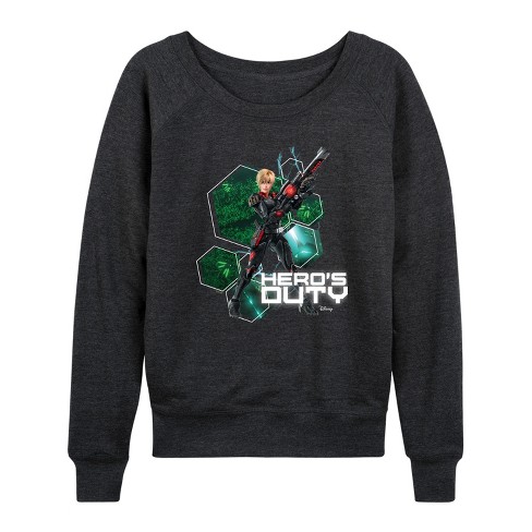 Women's - Disney - Sergeant Tammy Hero's Duty Lightweight French Terry ...