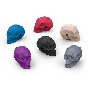 Fred Bar Bones Skulls Drink Markers, Assorted Colors, Unique Silicone ...
