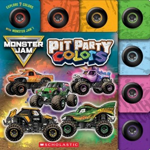 Pit Party Colors (Monster Jam Interactive Board Book with Tabs) - by ...