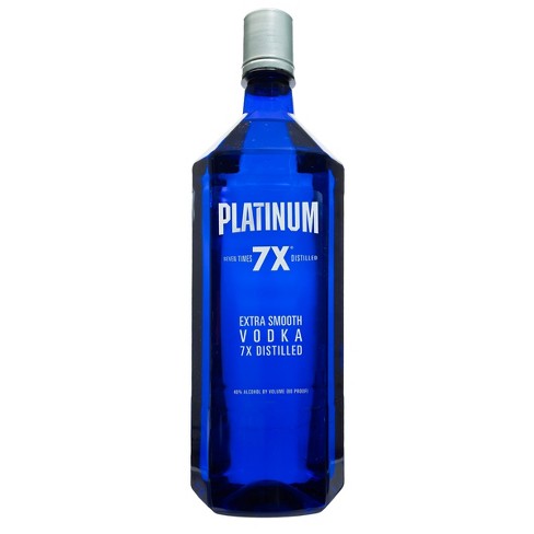 Platinum 7x Vodka - 1.75l Bottle : Target