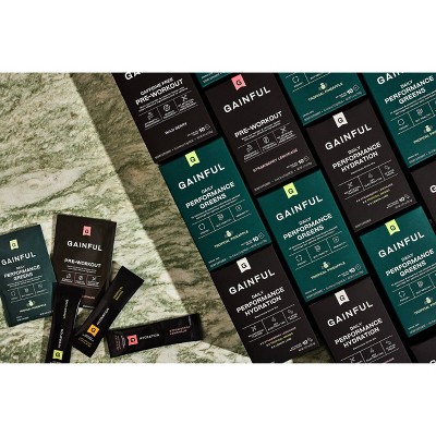 Gainful Performance Greens Stick Packs - Tropical Pineapple - 10ct : Target