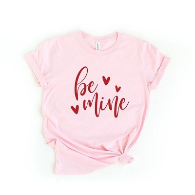 Simply Sage Market Women's Be Mine Cursive Short Sleeve Graphic Tee - M ...