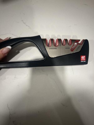 Zwilling Razor-sharp 4-stage Pull Through Knife Sharpener With Shear ...