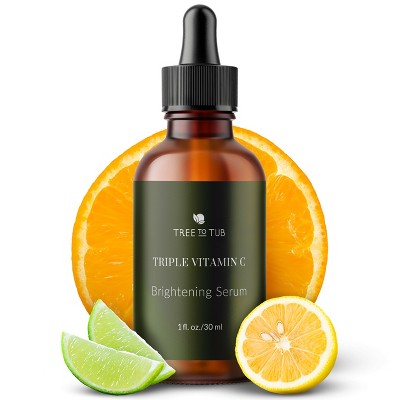 Tree To Tub Vitamin C Serum - Triple Vitamin C + Hyaluronic Acid ...