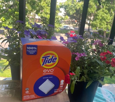 Tide Evo Original Laundry Detergent Tiles - 30ct : Target
