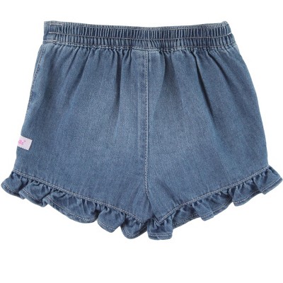 Rufflebutts Ruffled Skort - Light Wash Denim, Size: 4t : Target