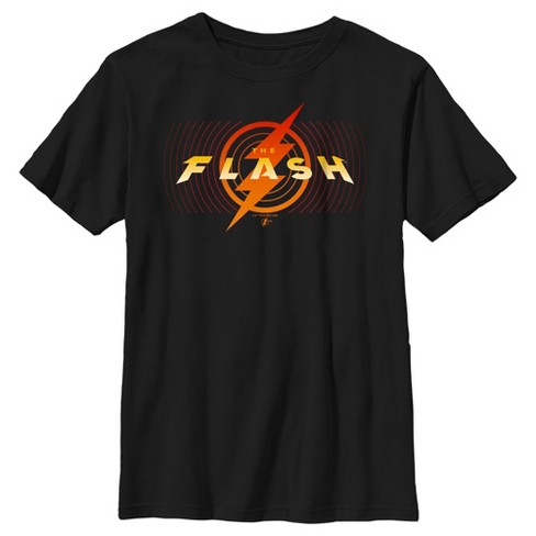 Boy's The Flash Animated Yellow Logo T-shirt : Target