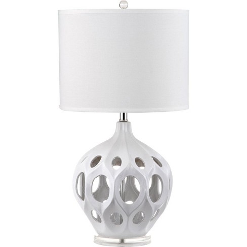 Regina Table Lamp - White - Safavieh. : Target