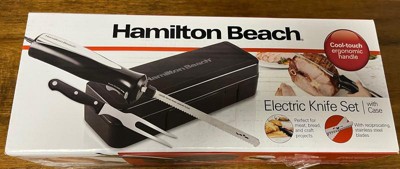 Hamilton Beach Electric Knife Carving Set Black - 74277 : Target
