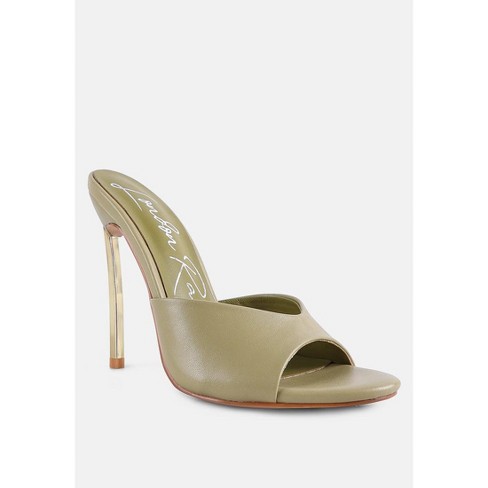 Bff Choice Slip On Stiletto Sandals : Target
