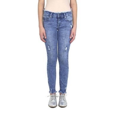 Girl Distressed High Rise Jeans - Tractr : Target