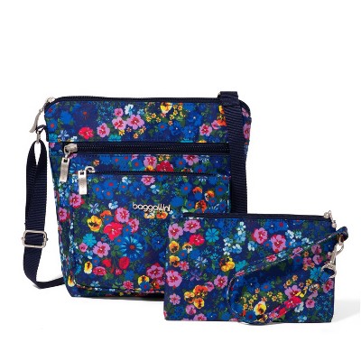 Baggallini Women's Pocket Crossbody Bag With Rfid Wristlet : Target