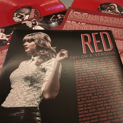 Taylor Swift - Red (taylor's Version) (4lp) (target Exclusive, Vinyl ...