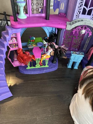 Monster High Haunted High School Doll House With 47pc Of Furniture And ...