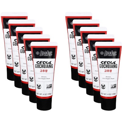 Lucky Foods Seoul Gochujang Korean Chili Pepper Paste - Case of 10 ...